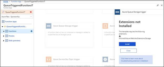 Working With Queue Storage Trigger Azure Functions